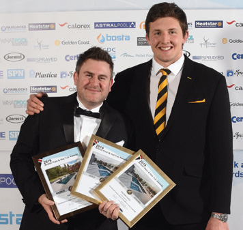 Golden Celebration | Pool and Spa Scene