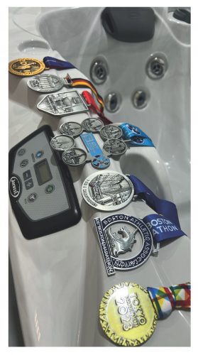 MARATHON WALL OF FAME FOR LISA | Pool and Spa Scene